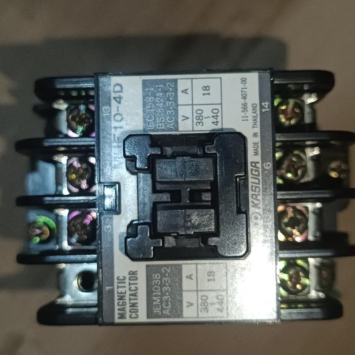 Jual MAGNETIC CONTACTOR MUF10-4D KASUGA 380-440 V MADE IN THAILAND - Kab. Bekasi - GEBE TECHNIC ...