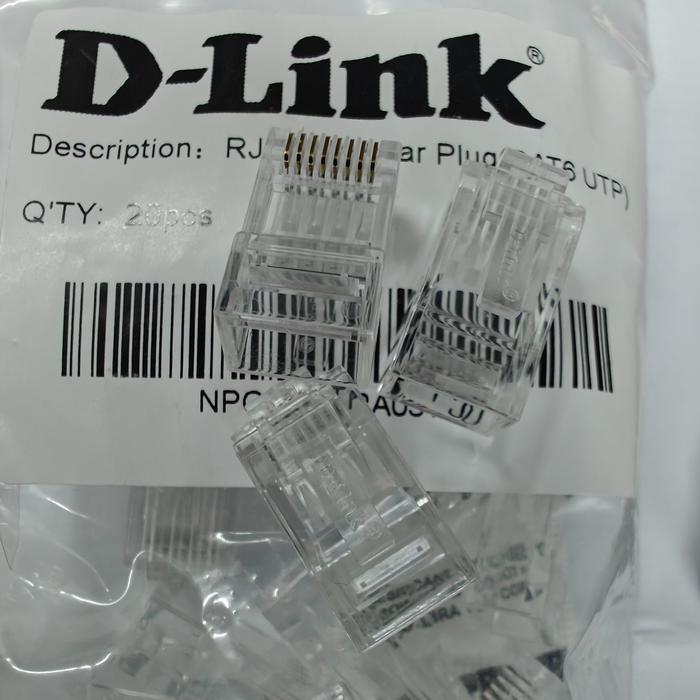 Jual Connector RJ45 Dlink Cat 6 Original - Kota Medan - Hikvision ...