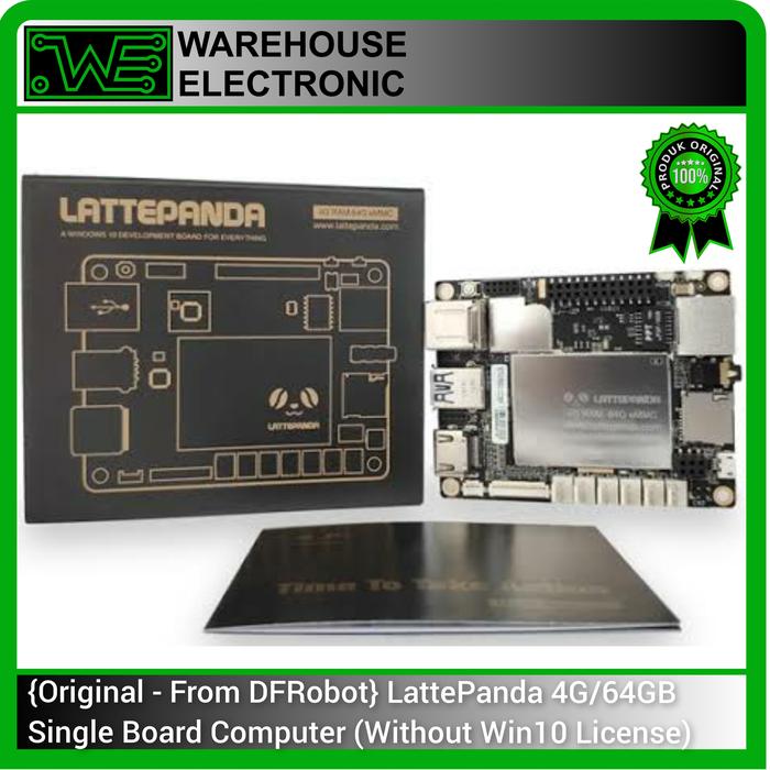 Jual LattePanda 4G/64GB Single Board Computer (Without Win10 License) - ORIGINAL DFRobot Mini PC ...