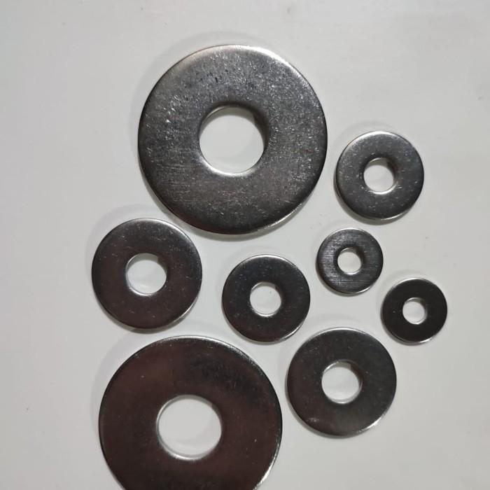 Jual RING Plat M16 Stainless Steel Stell 304 / Washer Plat M16 SS304 ...