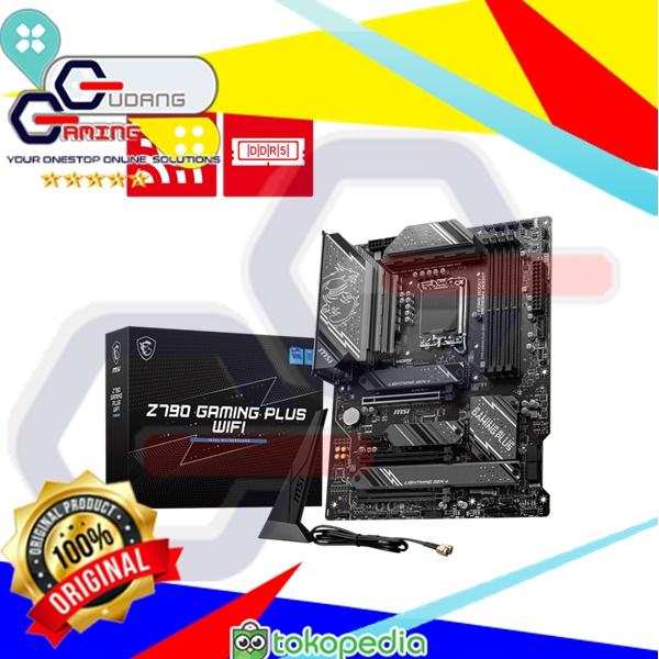 Jual Motherboard MSI Z790 Gaming Plus WIFI - LGA1700 Z790 DDR5 USB3.2 - Jakarta Utara ...
