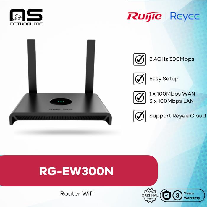 Jual Ruijie Reyee RG-EW300N 300Mbps Router Repeater Access Point - Kota ... Jual Ruijie Reyee RG-EW300N 300Mbps Router Repeater Access Point - Kota ...