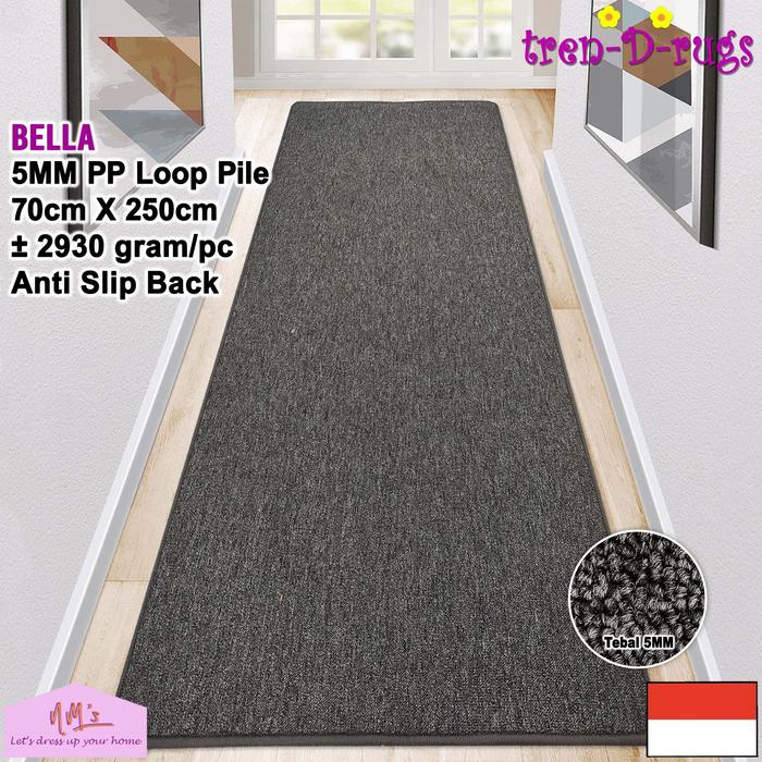 Promo Tren-D-rugs karpet polos hotel lobby panjang dapur anti slip ...