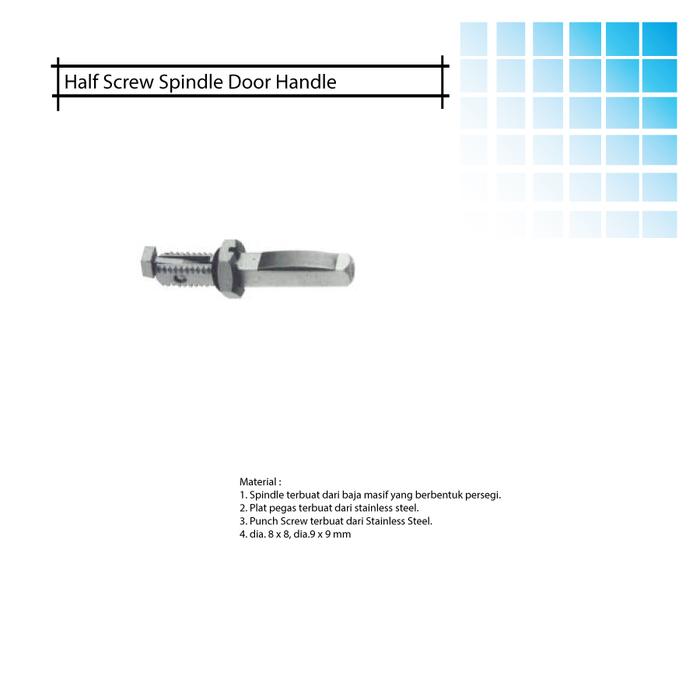Jual Half Screw Spindle Door Handle | One Side Handle | Spindlu Handle ...