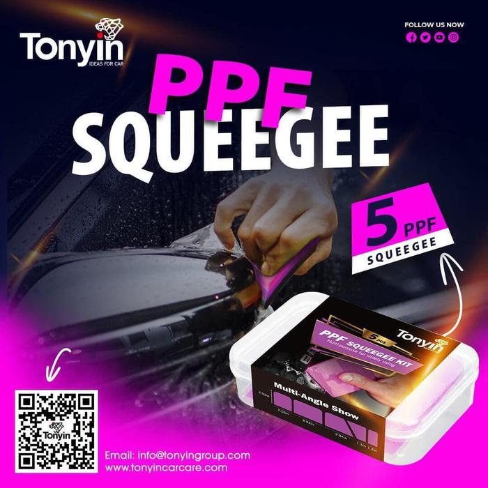 Jual Rakel PPF Squeeze Kit / Alat pasang Sticker / Kape Serutan (Set 5 ...