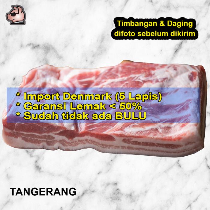 Jual Daging Babi Samcan / Porkbelly / Pork Belly mentah - 500 gram ...