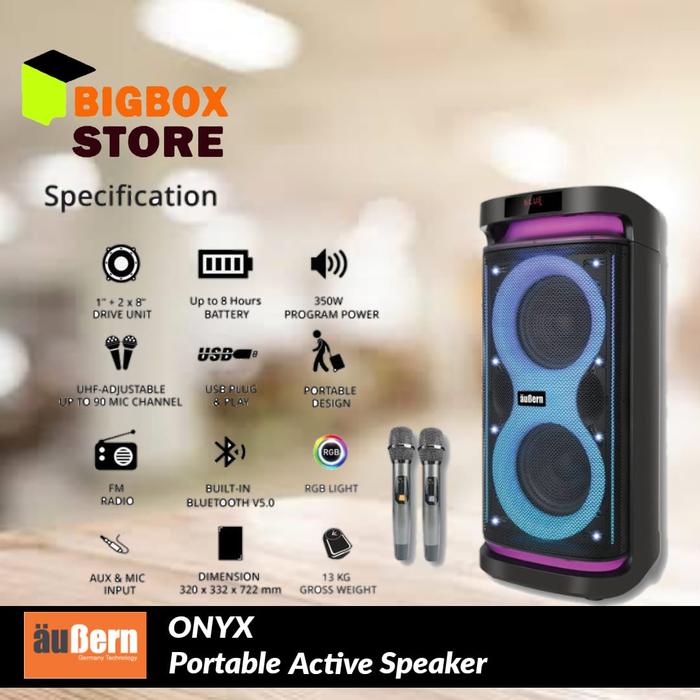 Promo Aubern Professional Portable Speaker System PartyBox ONYX Cicil 0 ...