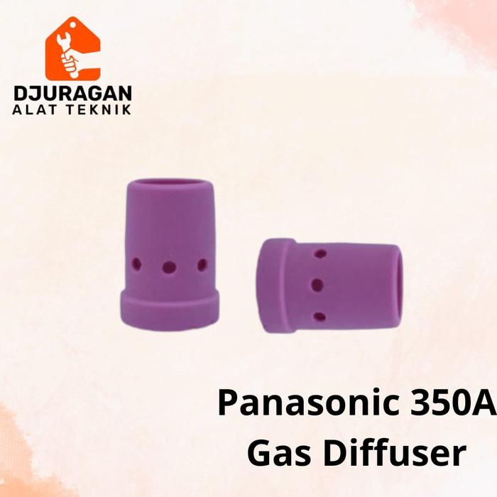 Jual GAS DIFFUSER PANA 350A WINTECH ISI 10PCS/ KERAMIK GAS DIFFUSER ...