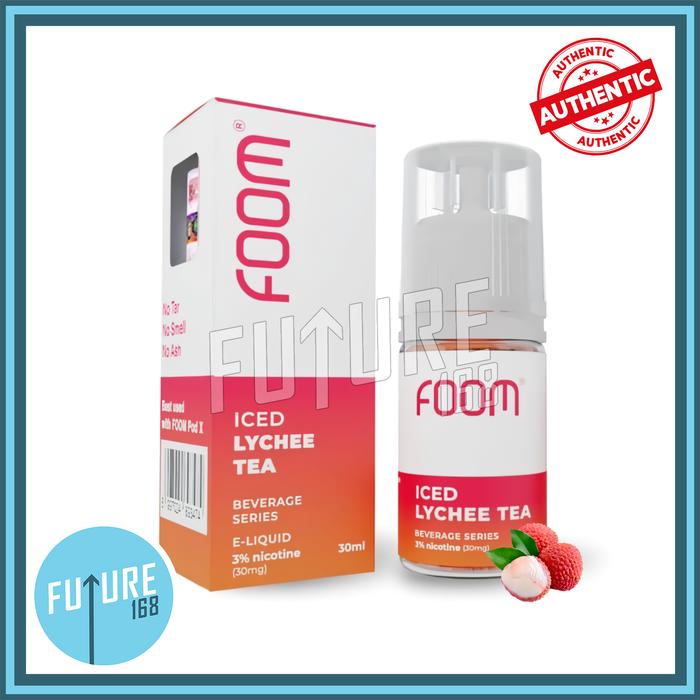 Jual FOOM Liquid Teh Series 30ml 30mg Ice Tea, Lemon Tea, Peach Tea ...