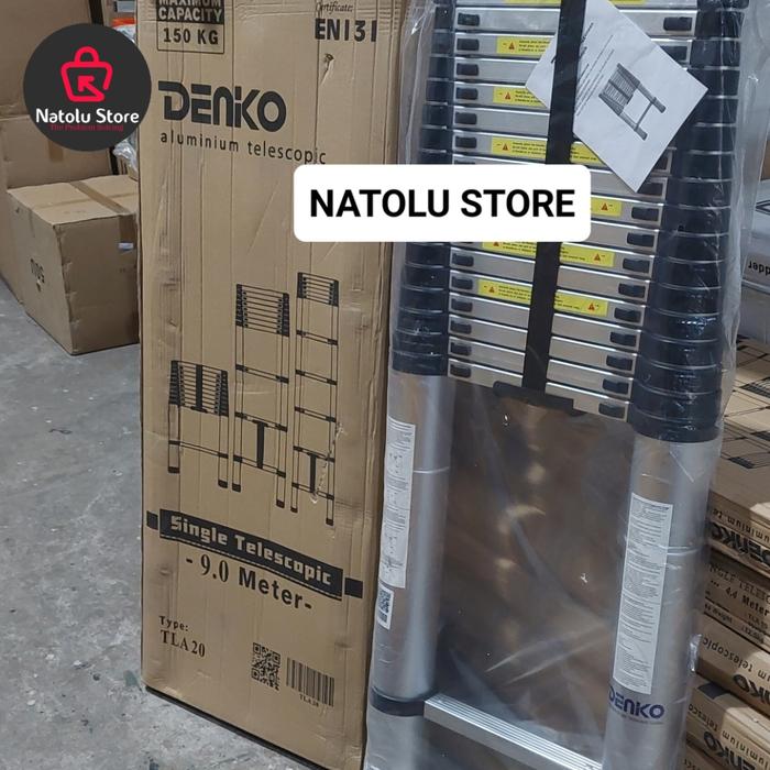 Promo Tangga Teleskopik Single 9 Meter DENKO TLA20 Single Telescopic ...