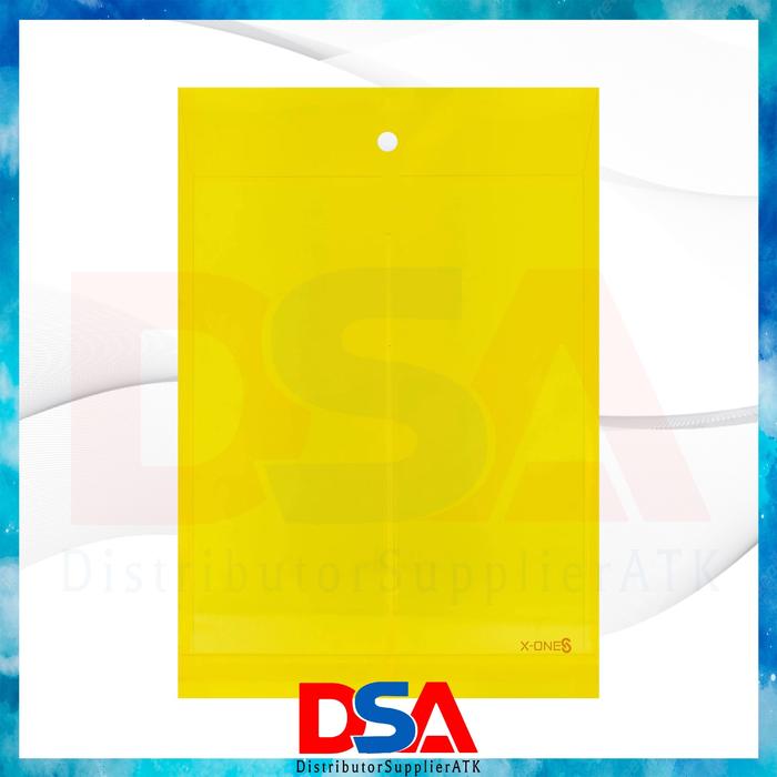 Jual MAP KANCING F4 POTRET MAP KANCING PLASTIK MAP DOKUMEN - Kuning ...