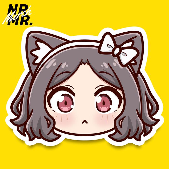 Jual Stiker Tomo Ebizuka Cat Nekomimi Version Girls Band Cry Anime ...