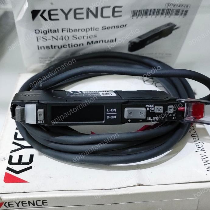 Jual Keyence Fs-N41P Digital Kabel Optik Sensor Fiber Amplifier Pnp - Jakarta Utara - Jaya ...