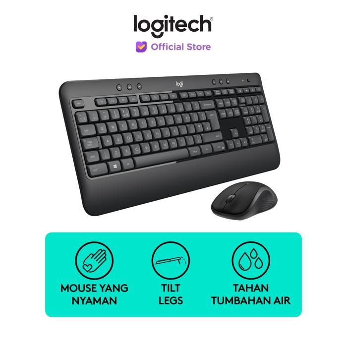 Promo Logitech MK540 Advanced Wireless Keyboard dan Mouse Combo untuk ...