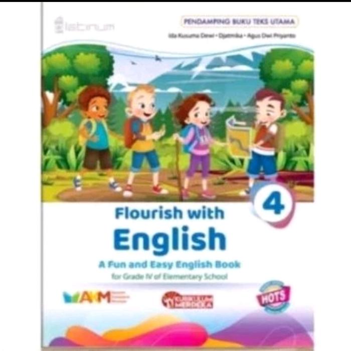 Jual Buku Bahasa Inggris Flourish with English SD Kls 4/IV Kurikulum Merdeka Platinum - Jakarta ...
