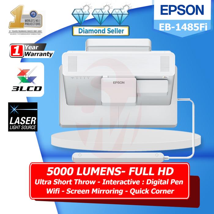 Promo Epson Projector EB-1485Fi Full HD ULTRA SHORT THROW Cicil 0% 3x - Jakarta Barat ...