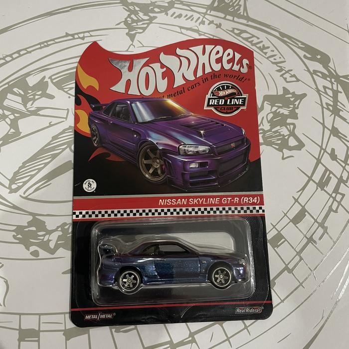 Jual hot wheels rlc nissan skyline r34 camaleon - Kota Tangerang ...