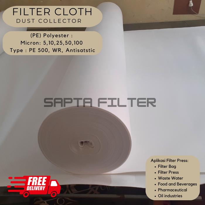 Jual Kain Filter Dust Collector / Saringan Udara / Air Filter Cloth WR - Kab. Tangerang - Sapta ...