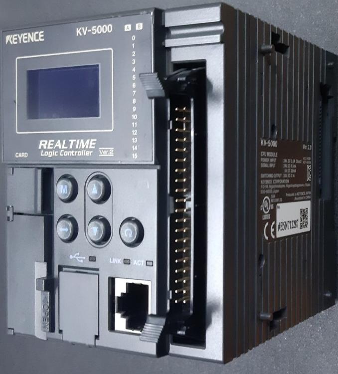Jual Keyence Kv-5000 Kv5000 Cpu Unit Realtime Logic Controller ...