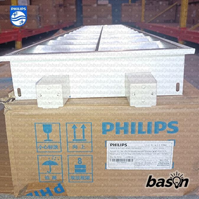 Jual PHILIPS TBS318 TLED X2 W30L120 RECESSED TROFFER - HOUSING TL LED ...