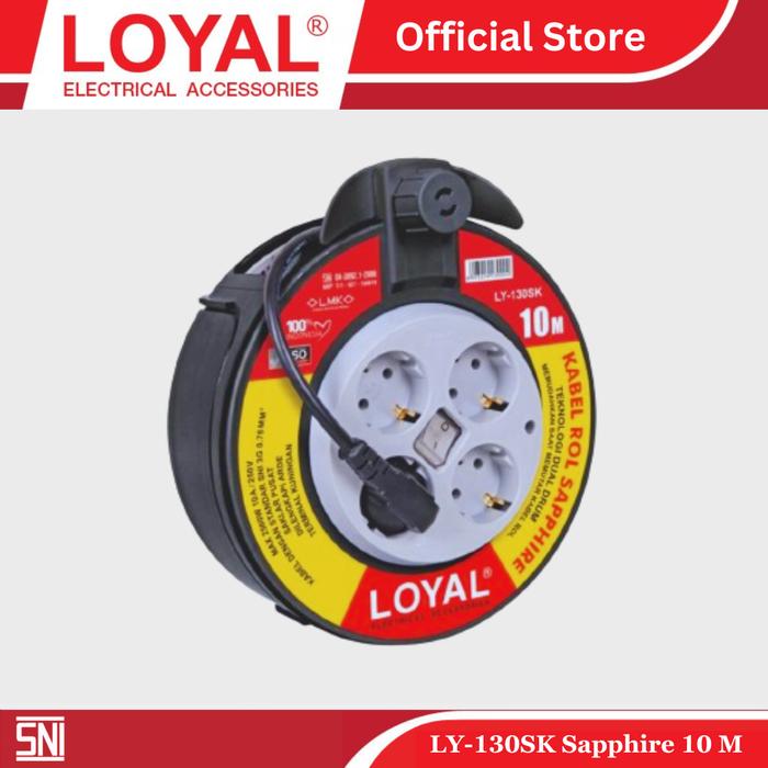 Promo Loyal Kabel Roll 10 Meter Roll Kabel Terminal Listrik LY 130SK ...