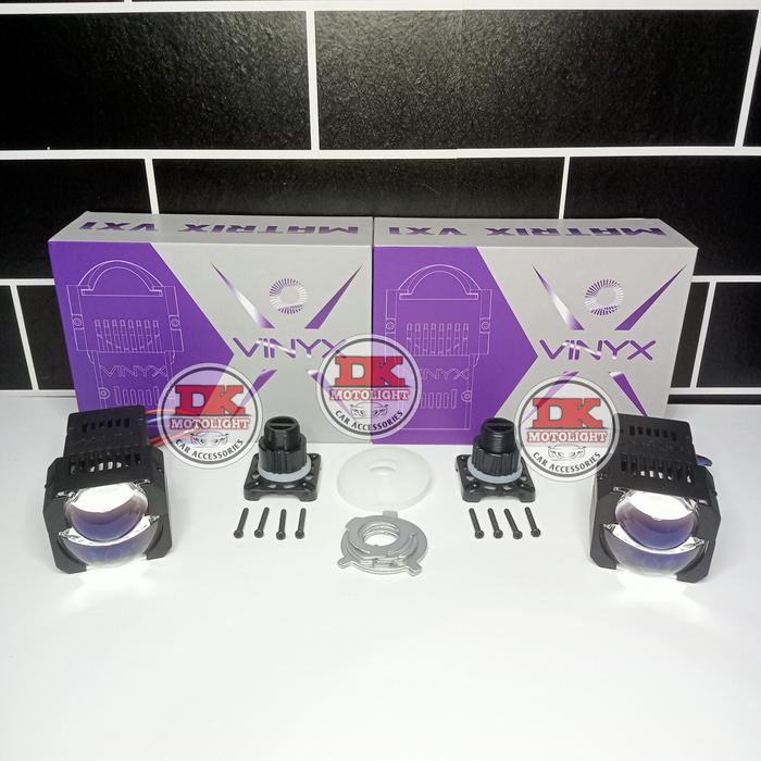Promo Lampu biled mini matrix vinyx vx1 laser 1,8 inchi high low motor ...