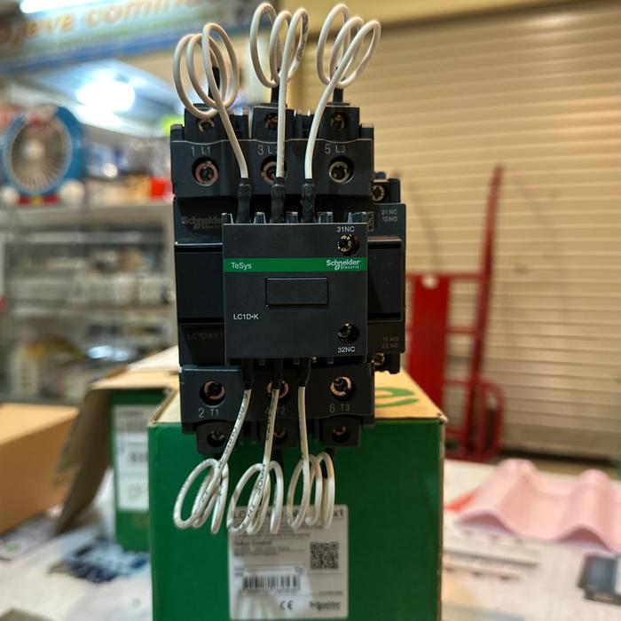 Jual LC1DWK12M7 DWK12 SCHNEIDER contactor kontaktor kapasitor capasitor ...