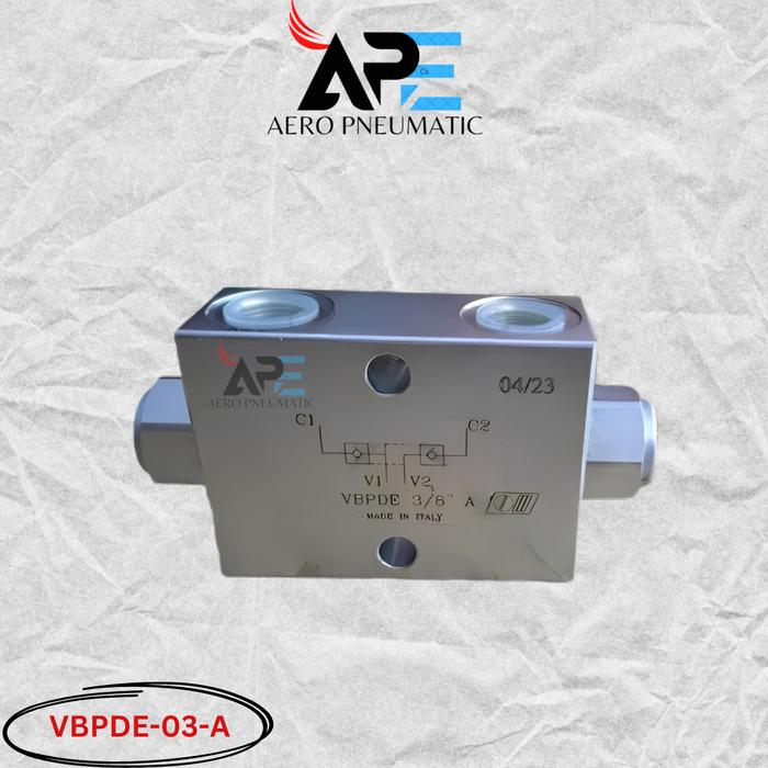 Jual DOUBLE PILOT OPERATED CHECK VALVE VBPDE-03-A - Jakarta Barat ...