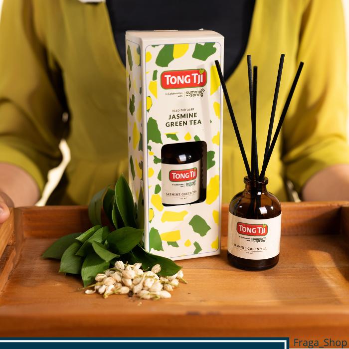 Promo Reed Diffuser Tong Tji x Summerspring aroma Jasmine Green Tea ...