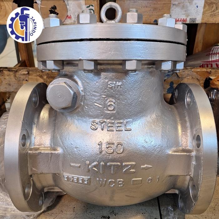 Jual Swing Check Valve Kitz WCB Ansi 150 Flange 6 inchi - Jakarta Barat ...