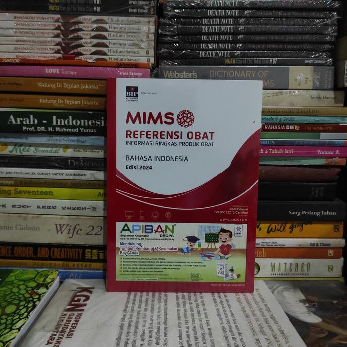 Jual Buku Original MIMS REFERENSI OBAT BAHASA INDONESIA Edisi 2024 ...