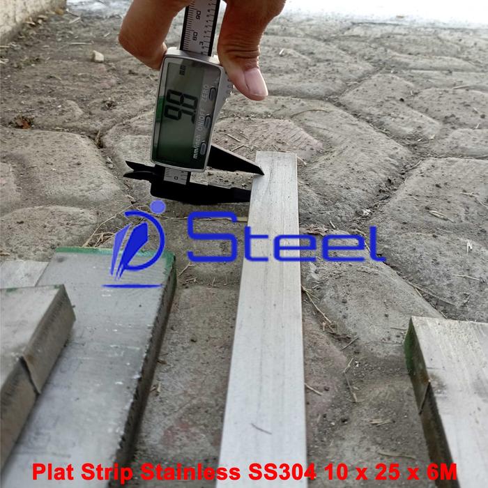 Jual Plat Strip Stainless SS304 10mm X 6M | Flat Bar 304 - Jakarta ...