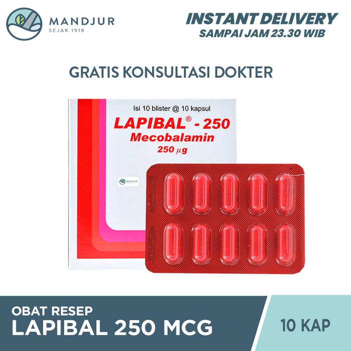 Jual Lapibal 250 mcg 10 Kapsul / Neuropati Perifer - Jakarta Pusat ...