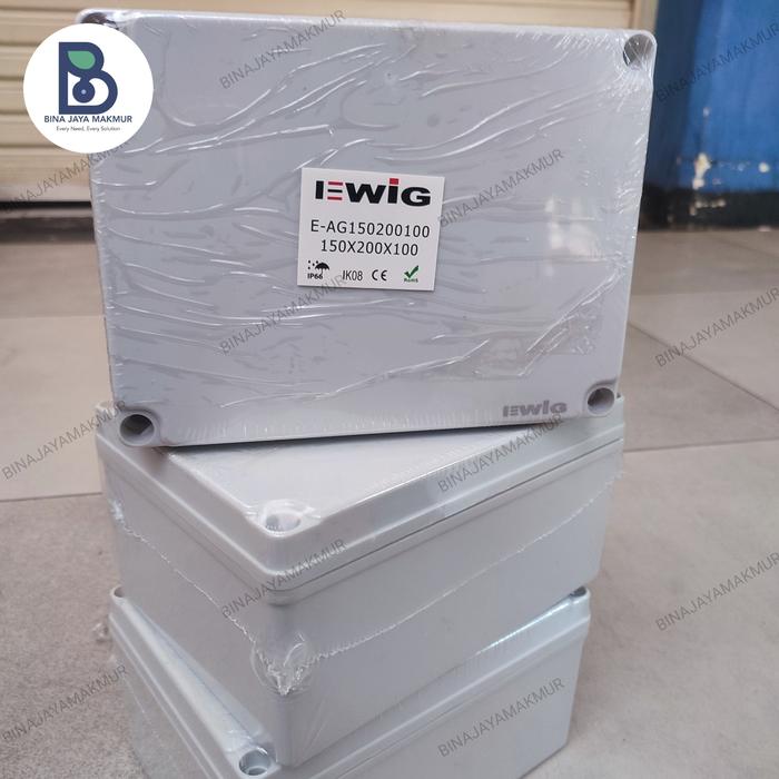 Jual Junction Box Panel AG 150x200x100mm / EWIG Box Panel Plastik ABS ...