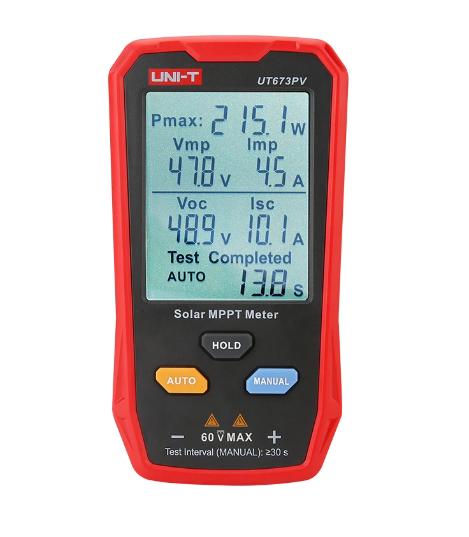 Jual UNI-T Solar MPPT Meter Photovoltaic Maximum Power Short Circuit ...