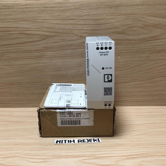 Jual Power Supply Phoenix Contact Uno-Ps/1Ac/24Dc/60W 2902992 - Jakarta ...