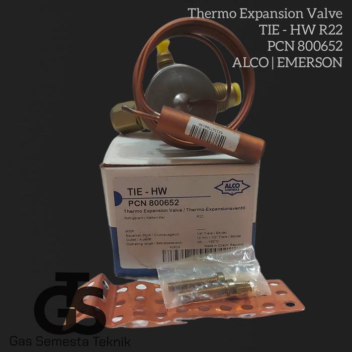 Jual THERMO EXPANSION VALVE TIE - HW R22 ALCO EMERSON | EXPANSI TIE HW - Kota Bekasi - Gas ...