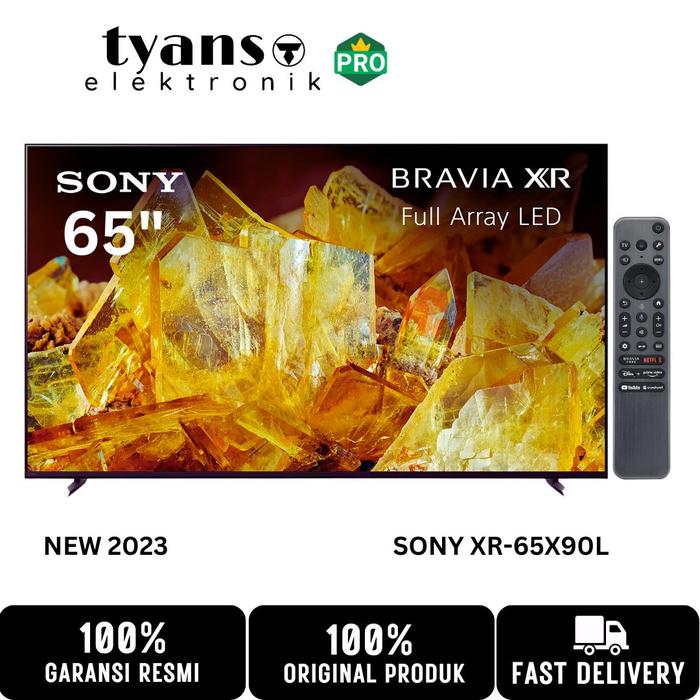 Jual SONY 65X90L 65 INCH UHD 4K ANDROID SMART GOOGLE TV XR-65X90L X90L ...