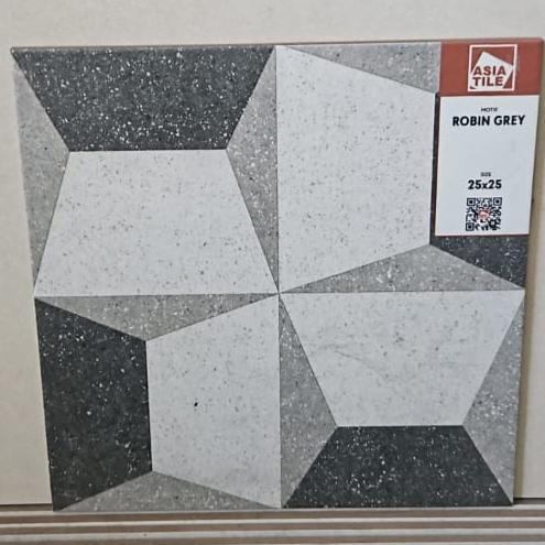 Jual Keramik Lantai Asia Tile ROBIN Series 25x25 cm - Brown - Jakarta ...