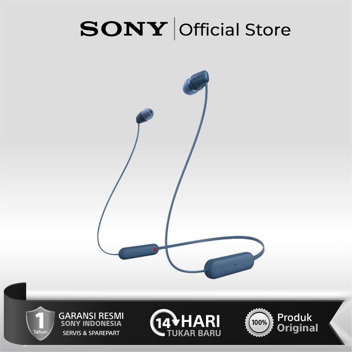 Promo Sony WI C100 Wireless In-Ear Headphones - Blue - Jakarta Selatan ...