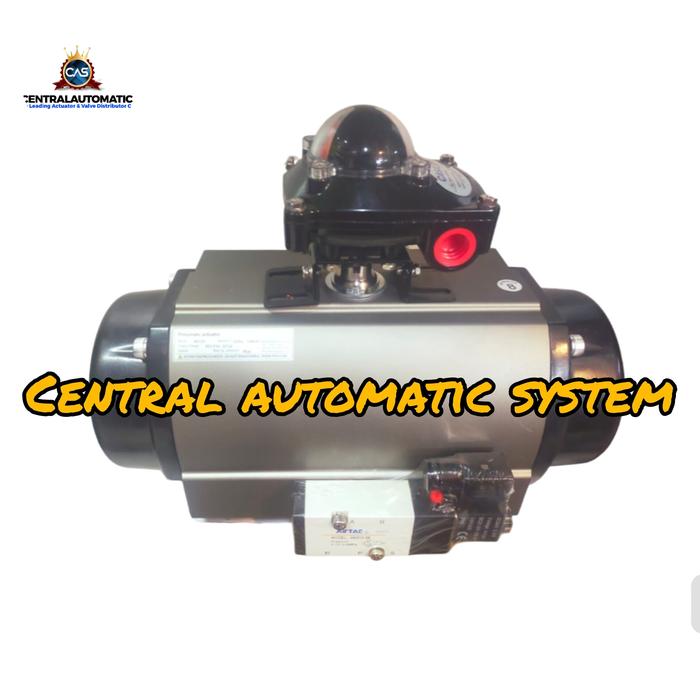 Jual Pneumatic Actuaror KOSAPLUS Type RS-125 + Limit Switch box APL210 ...