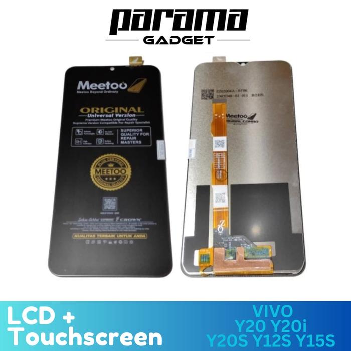 Promo LCD VIVO Y20 Y20i Y20S Y12S Y15S Touchscreen original meetoo ...