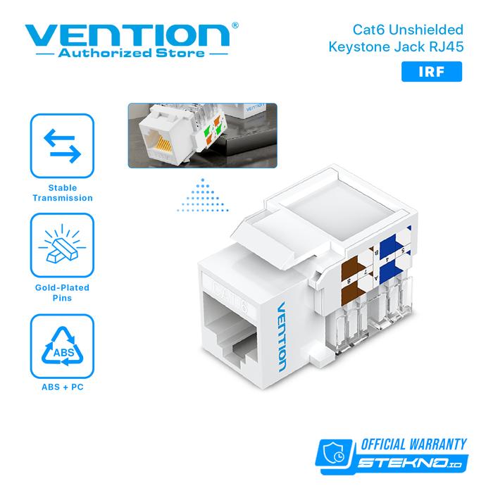 Jual Vention Modular RJ45 Ethernet LAN Cat5e Cat6 Cat 6 Barrel Extender ...