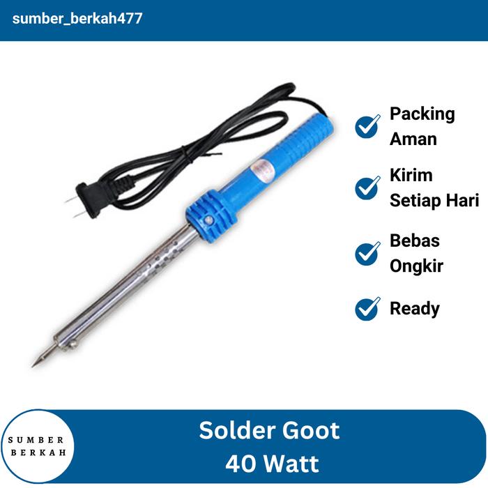Jual SOLDER GOOT 40W KX-40R ORIGINAL - Kota Surabaya - sumber_berkah477 | Tokopedia