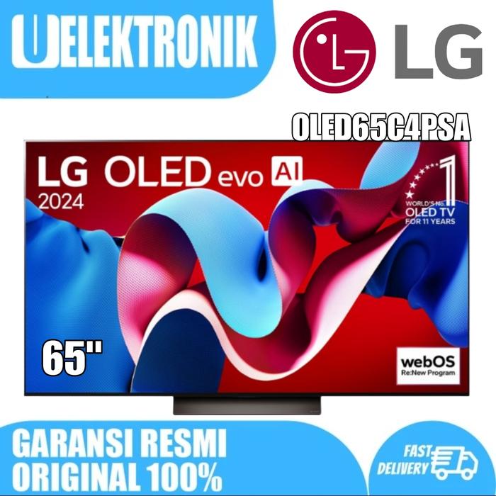 Jual LG OLED 4K UHD SMART TV 65 INCH OLED65C4PSA 65C4PSA C4 2024 - Kota ...