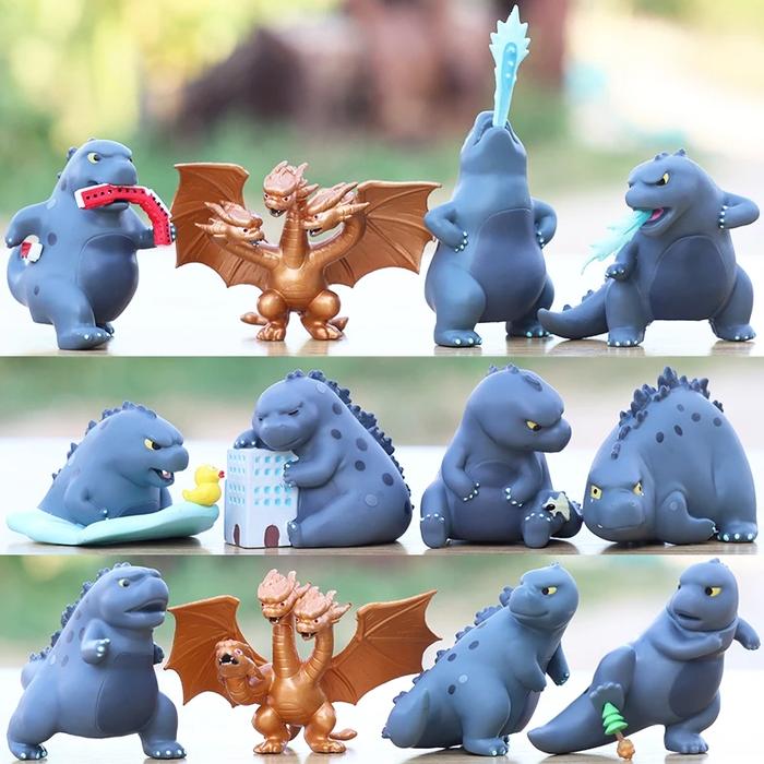Jual Monster Kaiju Godzilla King Ghidorah Mini Series Chibi Figure ...