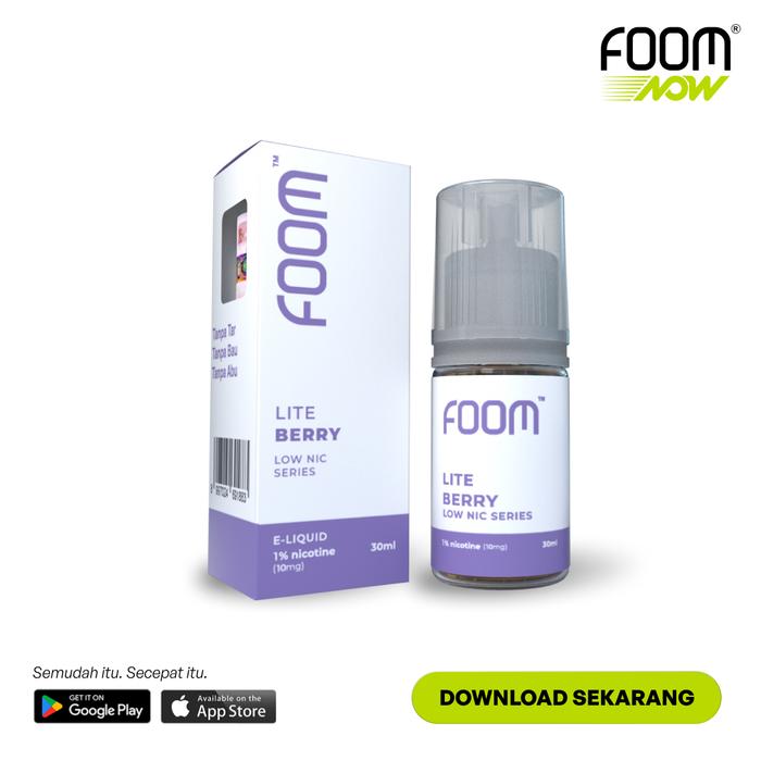 Jual Liquid Lite Series Foom - Lite Berry 30 mL - Jakarta Selatan ...
