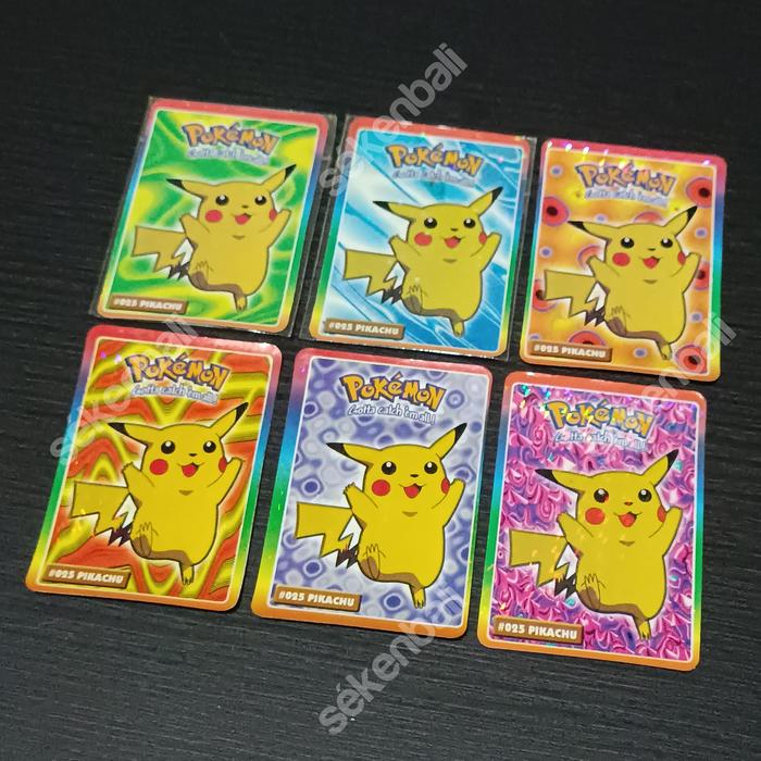 Jual Kartu Pokemon Cup Cup Pop Gen 1 Tahun 2000'an #25 PIKACHU ...