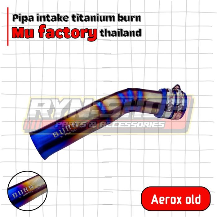 Jual Pipa Velocity Udara Air Intake Connecting Aerox Old 155 Stainless ...