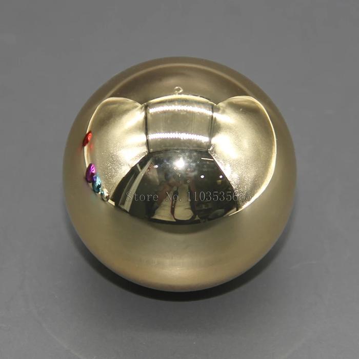 Jual Generic 35mm Arcade Joystick Handle Ball Top Metallic Chrome ...
